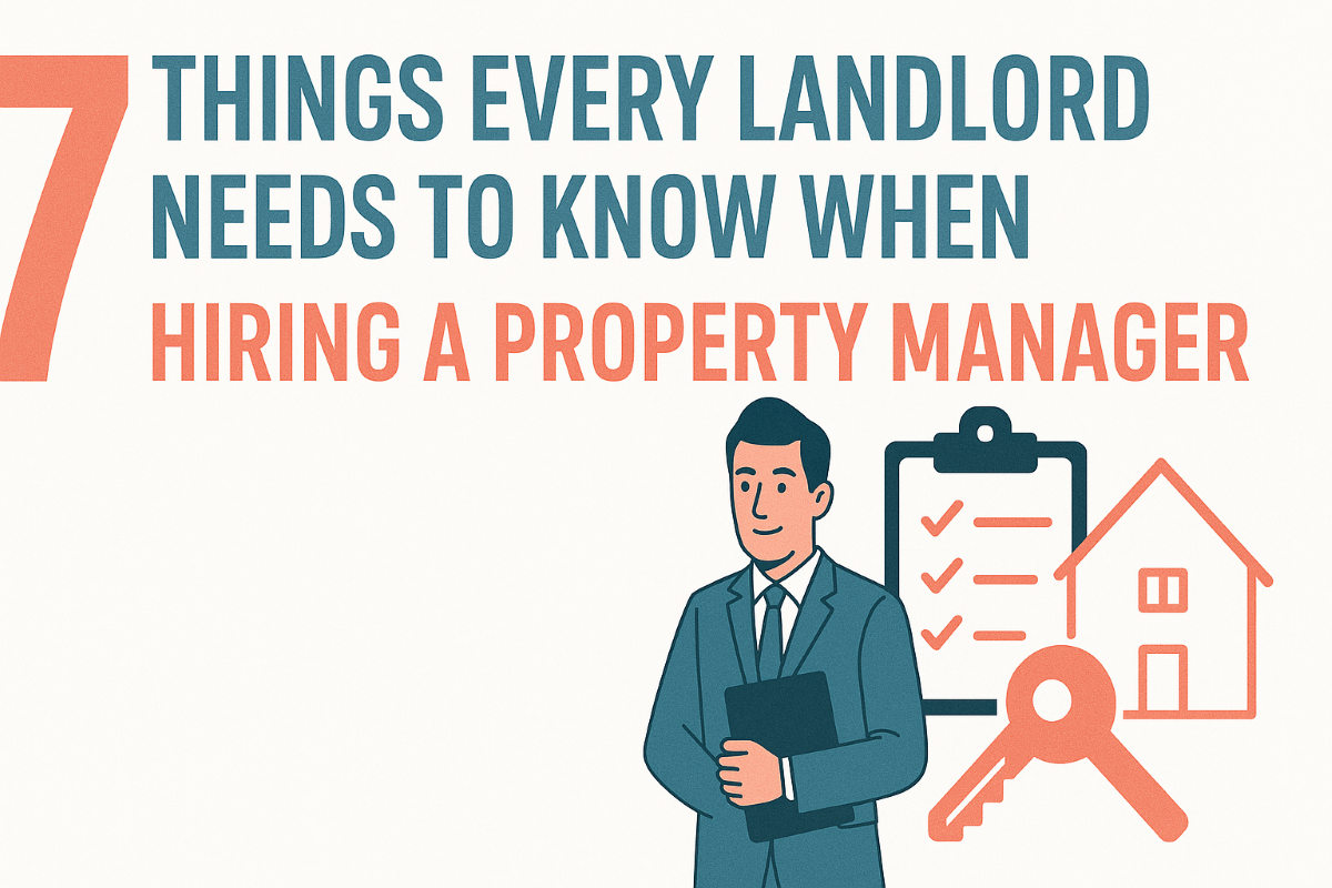 7 Things Every Landlord Needs To Know Before Hiring a Property Manager